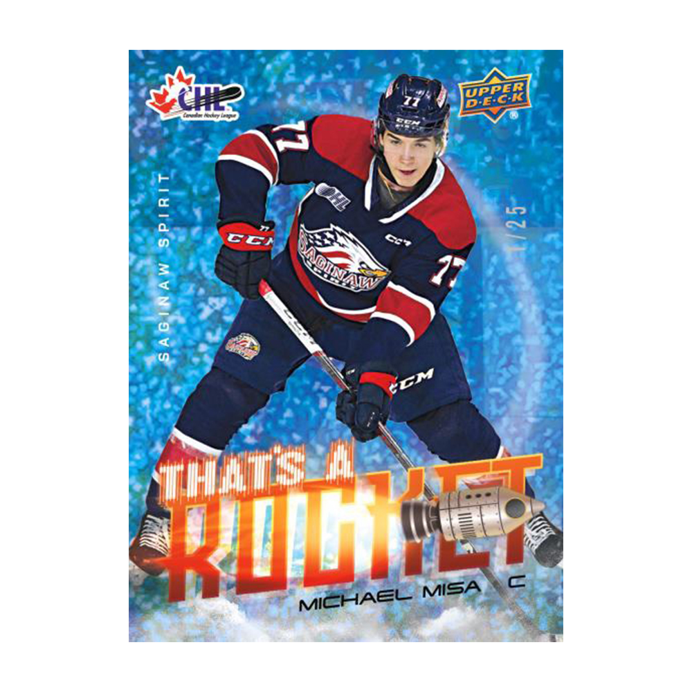 2024-25 Upper Deck CHL Hockey Hobby Box – Stakk.ca | Pokémon, Upper ...
